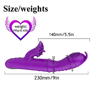 Powerful Quiet Deep Massager Equipment Electric Massager Tool Handheld Vibrators 10 Vibrations Pleasure for Body Women Female Gifts Portable Full Body Relaxation