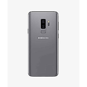 Samsung Galaxy S9+ Plus (6.2", Single-SIM) 256GB SM-G965F (GSM Only, No CDMA) Factory Unlocked 4G Smartphone (Titanium Grey) - International Version