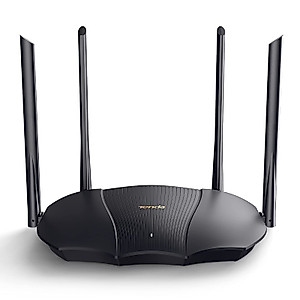 Tenda WiFi 6 AX3000 Smart WiFi Router, Dual Band Gigabit Wireless Internet Router, AX Router with 4 Gigabit Ports, OFDMA+MU-MIMO, Parental Control+Remote Control, Easy App Setup, IPV6&WPA3, RX9(White)