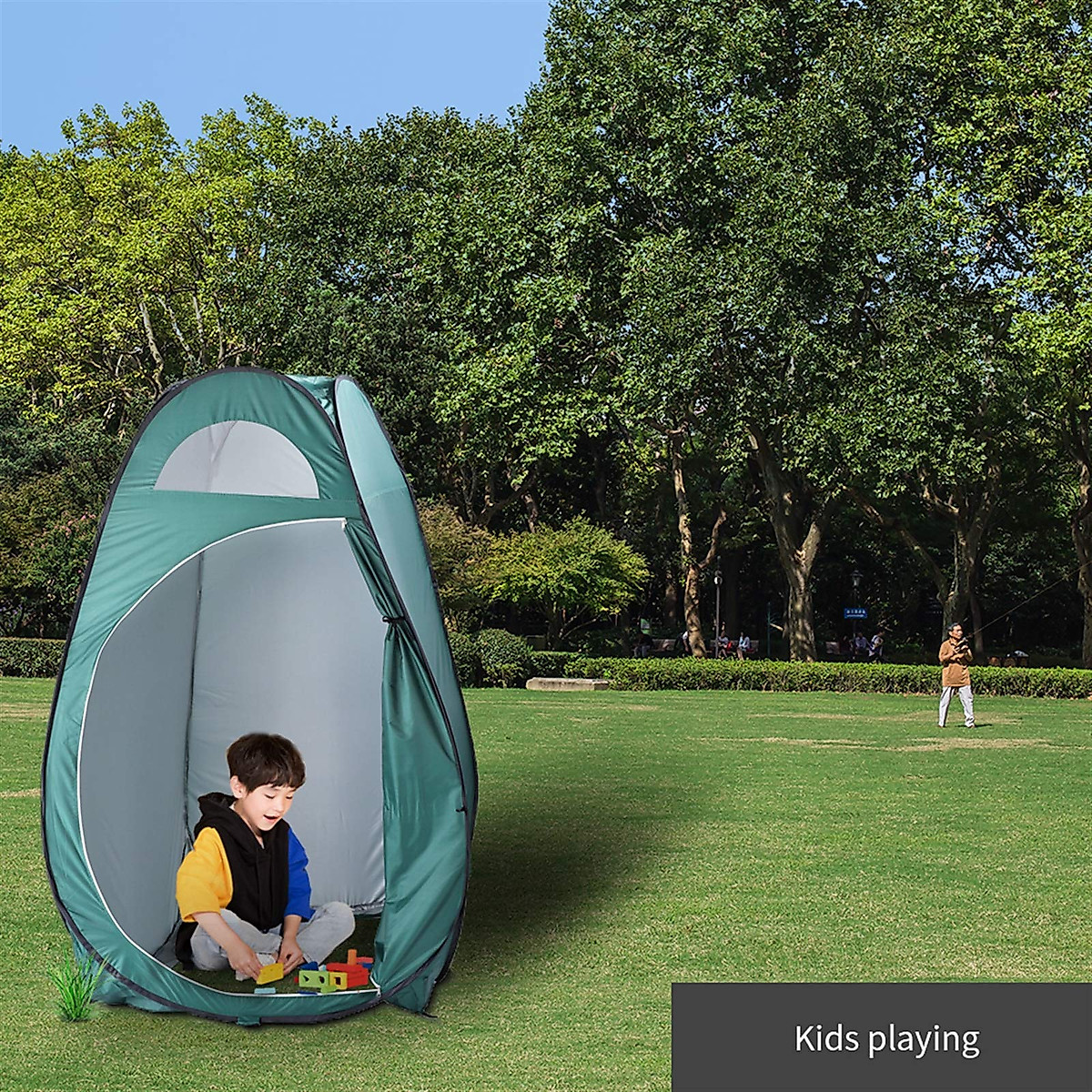 Pop Up Privacy Tent Shower Tent Portable Outdoor Camping Bathroom Toilet Tent Changing Dressing Room Privacy Shelters Room for Hiking and Beach Sun Shelter Picnic Fishing (Style 3)