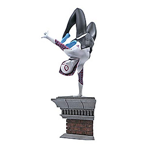 Marvel Gallery: Spider-Gwen (Handstand Version) PVC Figure, Multicolor, 11 inches