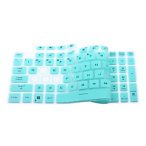 Keyboard Cover Compatible for 2022 ASUS TUF Gaming F15 FX507 Laptop, 2022 ASUS TUF Dash 15 Gaming FX517, ASUS TUF Gaming A15 2022, ASUS TUF Gaming A17 FA707 2022, ASUS TUF Gaming F17 FX707 2022 - Mint
