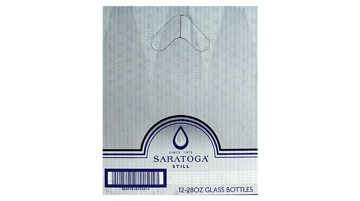 Saratoga Natural Spring Water - 28 oz Pack of 12