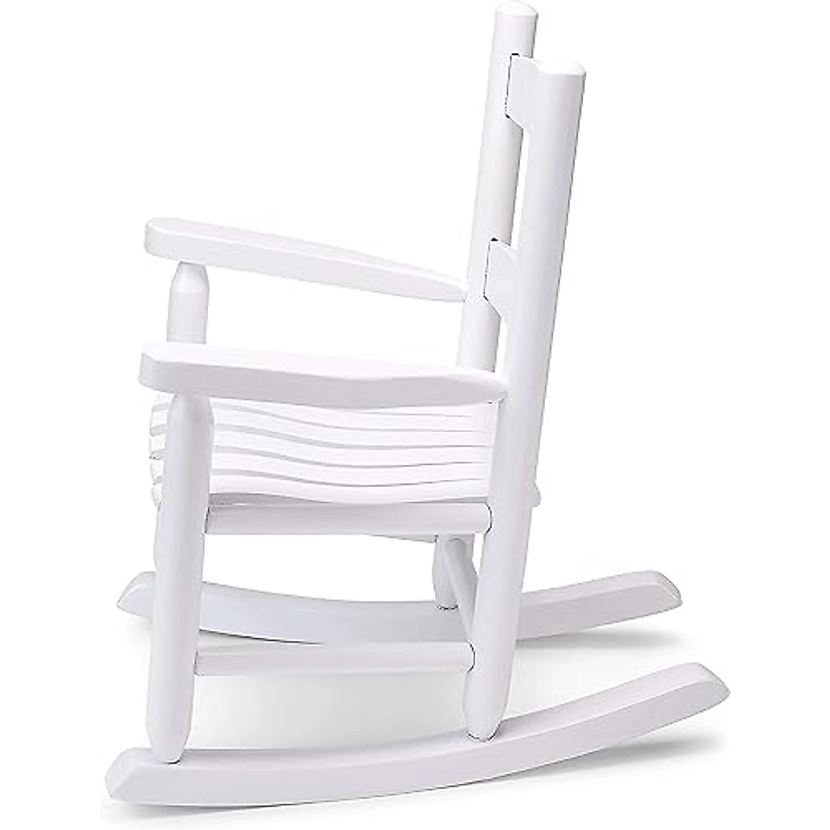 Mint Bucket Brands Emilie Children’s Rocking Chair by Troutman Chair Company, Indoor & Outdoor Rocking Chair for Nursery - Ages 9 Months Old with Supervision up to 3 Years Old, Natural Finish