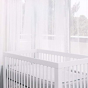 QuickZip Crib Sheet Set - Faster, Safer, Easier Baby Crib Sheets - Includes White Wraparound Base & 3 Zip-On Crib Sheets – White 100% Cotton - Fits All Standard Crib Mattresses