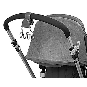 Skip Hop Universal Stroller Hook, Stroll & Connect, Grey (Discontinued by Manufacturer)