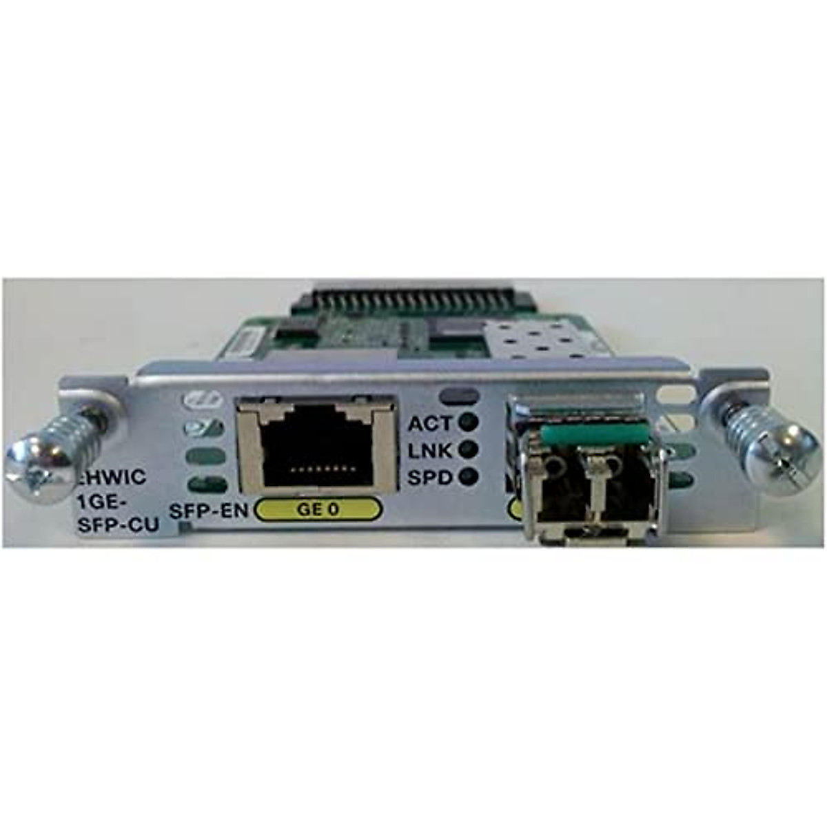 CISCO DESIGNED NIM-1GE-CU-SFP= 1 Port Ge WAN Nim Dual-Mode RJ45 & SFP Module
