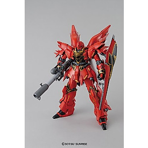 Bandai hobby MG Mobile Suit Gundam UC Sinanju 1/100 Scale Color Coded Plastic Model
