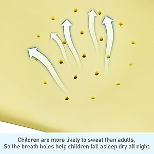 ICARE Toddler Pillow,Travel Pillow,20x12 Inch Cotton Pillow-s for Sleeping, Kids Pillow with Washable Cartoon Pillowcase - Perfect for Travel, Toddler Bed Set