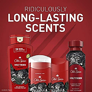 Old Spice Aluminum Free Body Spray for Men, Wolfthorn, 5.1 Oz