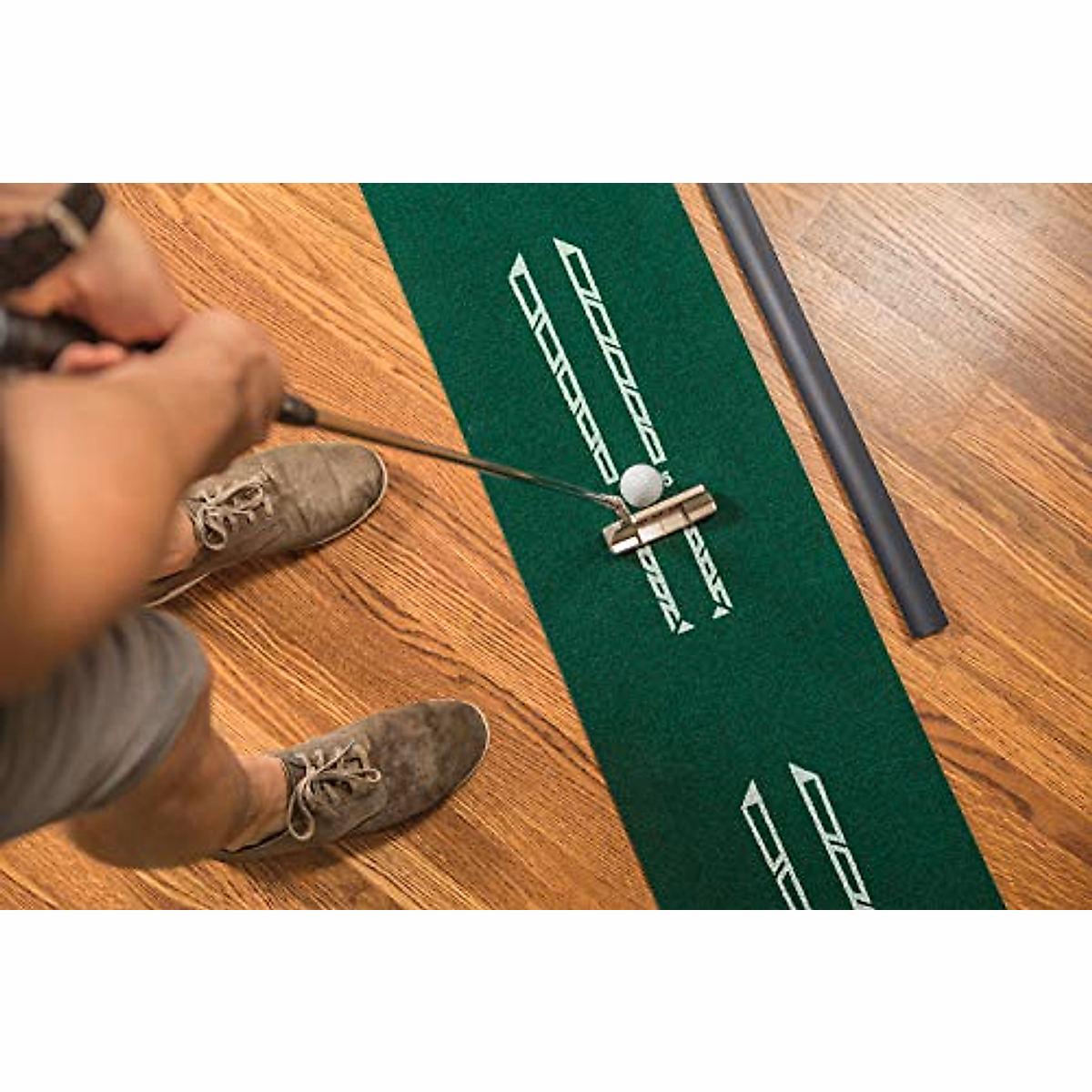 SKLZ Accelerator Pro Indoor Putting Green with Ball Return, 9 Feet x 16.25 Inches