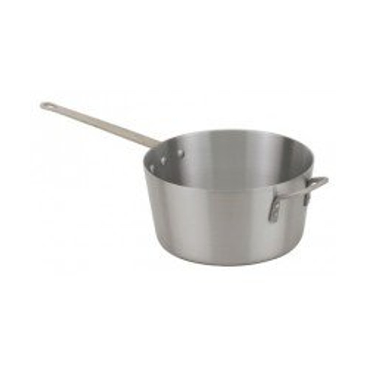 Royal Industries Sauce Pan with Helper Handle and Lid, 10 qt, Aluminum, Commercial Grade - NSF Certified