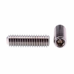 Prime-Line 9184164 Socket Set Screws, 5/16 in-18 X 1 in, Grade 18-8 Stainless Steel (10 Pack)