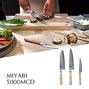 HENCKELS ZWILLING (Zwilling JA MIYABI 5000MCD Gyuto/Hawatari 20cm