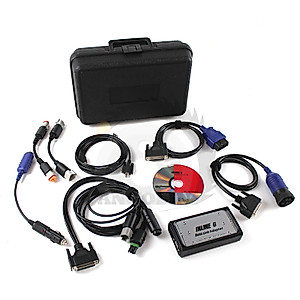 PANGOLIN 3165033 Inline 6 Data Link Adapter Diagnostic Tool for Cummins Diesel Engine Komatsu Excavator Aftermarket Parts Black