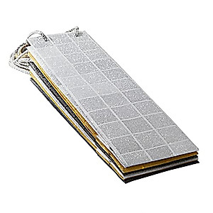 Juvale 6 Pack Foiled Glitter Wine Bottle Gift Bags with Handles for Holidays, New Years, Birthdays (Silver, Black, Gold, 3.8 x 14 x 3.3 In)