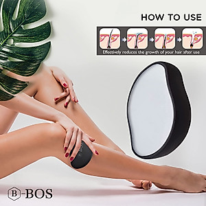 BBOS Hair Removal - Hairo, Hair Remover for Women, Hairo Hair Eraser, Hairo Crystal Hair Eraser, Hairo Razorless Shave, Sunday Skin Hair Eraser, Hair Removel Device, Silky Smooth Hair Eraser Laser