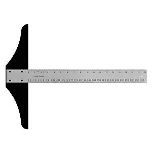 Ludwig Precision Standard DIYer Builders Tool Set - with 18-in T-Square and 24-in Center-Finder Straight Edge Ruler