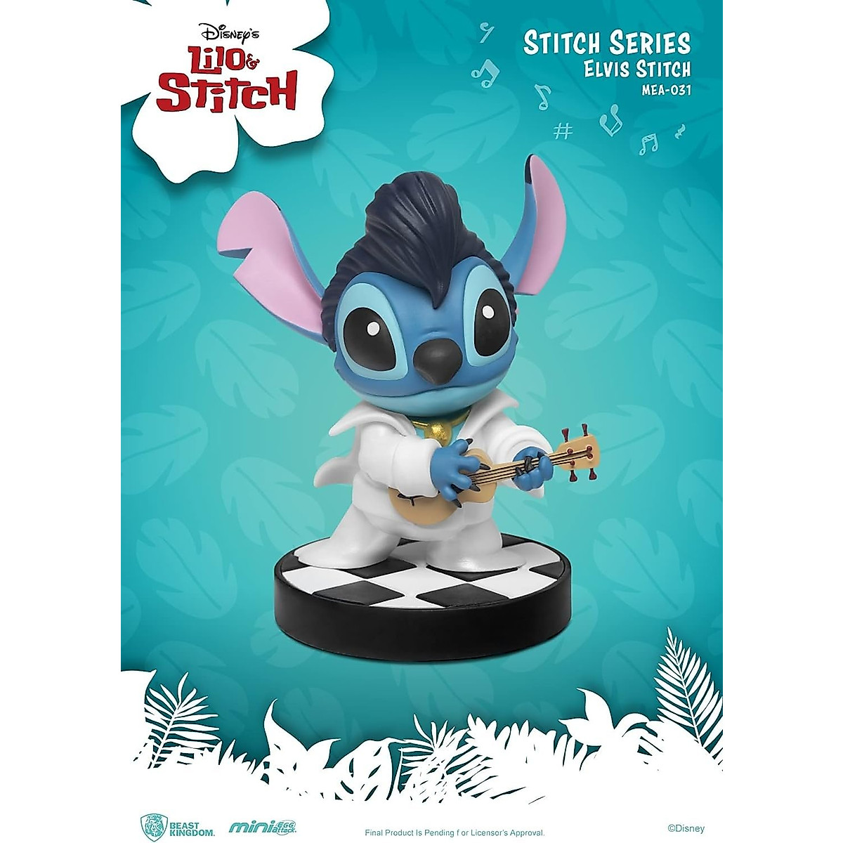 Beast Kingdom Lilo & Stitch MEA-031 Mini Egg Attack Action Figures 6-Piece Set, Multicolor