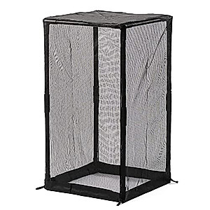 Mesh Plant Cover for Pests, Outdoor Garden Protection Cover Mesh Net from Animals, Bird and Pest Protection Guard for Fruit, Vegetables, Flowers and Herbs with 4 Stakes