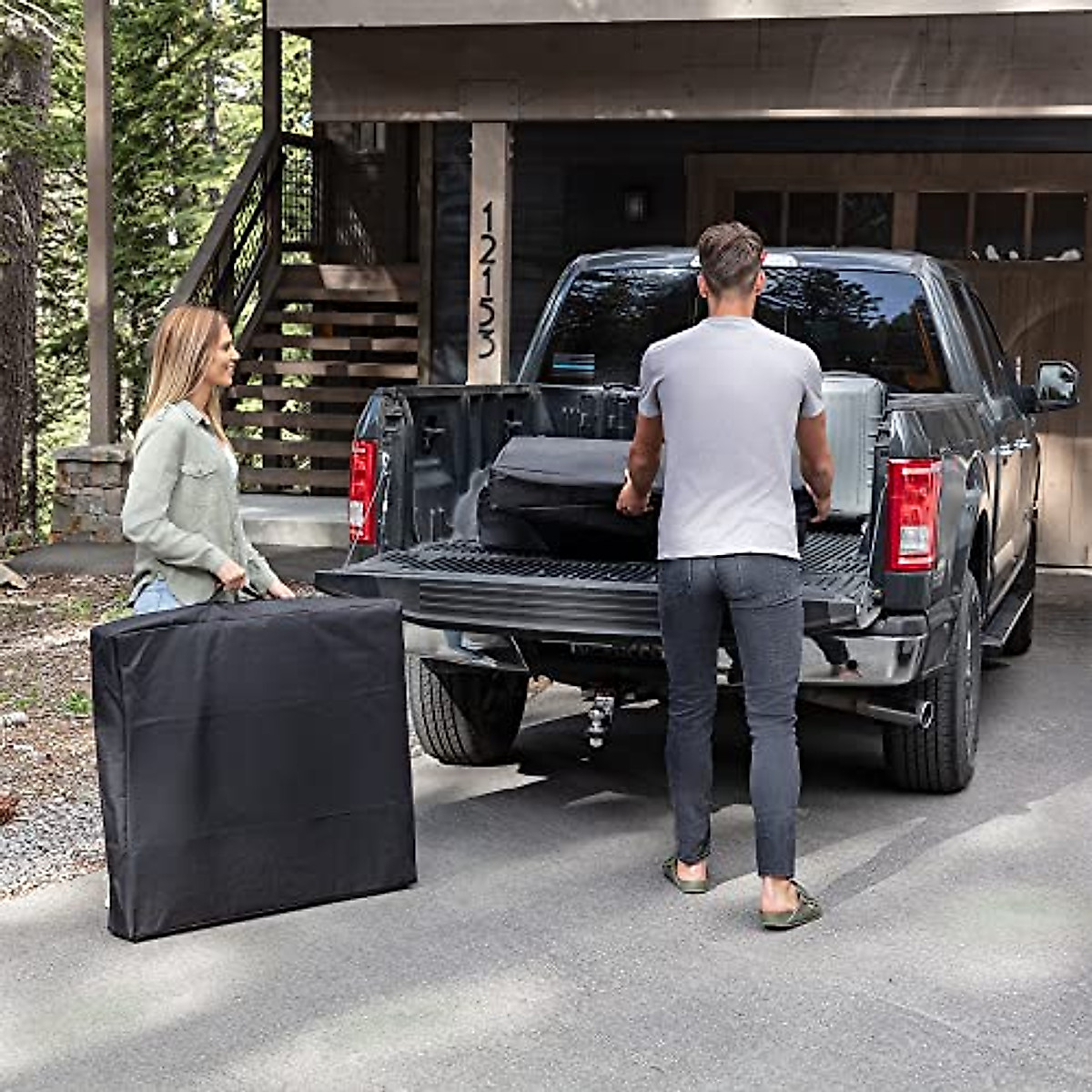 LiteBed™ Folding Bed with Memory Foam Mattress - Portable Fold Up Bed with Storage Bag - Luxurious Foldable Bed with Frame - Foldaway Guest Bed - Hideaway Cot for Adults & kids - NO-RISK 100-DAY TRIAL