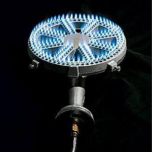 Bayou Classic KAB6 Bayou Banjo Cooker - Propane Burner for Outdoor Cooking, Outdoor Stove - Crawfish Boiler, Homebrew Burner - Large Stock Pots - Fish Boil, Gumbo, Soup, Stew, Brewing, Tamales