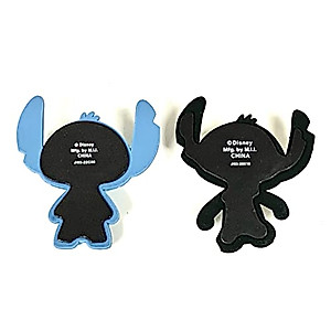 Monogram Disney Lilo and Stitch 3D Foam Magnet Set - Stitch & Stitch Skeleton Magnets - Magnet for Refrigerators and Lockers