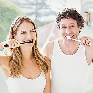 WLLHYF 2 PCS Extra Soft Micro Nano Toothbrush, Ultra Soft Toothbrushes with 10000 Soft Bristles Sterile Fiber Adult Toothbrush Painless Brushing for Teeth Oral Gum Recession