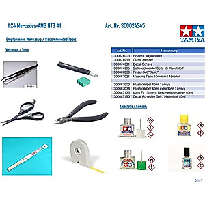 Tamiya 24345 Mercedes-AMG GT3 1/24 Scale kit
