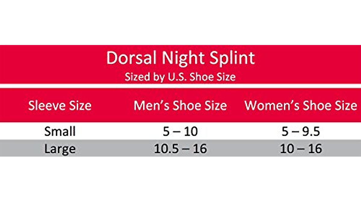 Cramer Dorsal Night Splint for Plantar Fasciitis Relief