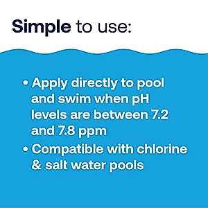 HTH Pool Care pH Up, Raises pH, Swimming Pool Chemical, 4 Lbs