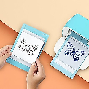 Srunffe Card Mat for Cricut Joy (4.5x6.15 inch, 3 packs), Adhesive Durable Craft Sticky Cutting Mat for Insert Cards, Replacement Accessories for Cricut Joy