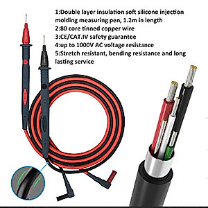 Meosao Multimeter Digital multimeter USB Interface and PC Software, CD Data Output AC/DC Voltage Tester
