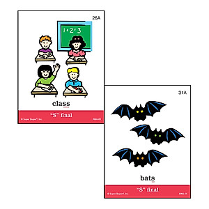 Super Duper Publications | Articulation S Sound Fun Deck | Vocabulary and Language Development Flash Cards | Educational Learning Materials for Children