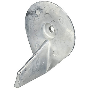 Martyr Anodes CM822157C2Z Mercury/Mercruiser Skeg Trim Anode, Zinc, Zinc Alloy