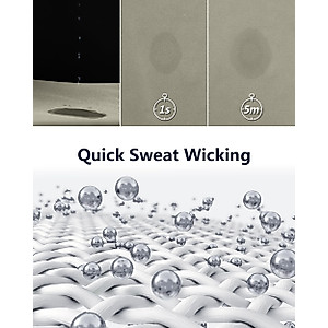 Outdoor Ventures Women's Convertible Pants, Quick Dry Hiking Zip-Off Pants, Stretch Lightweight Cargo Pants Beige