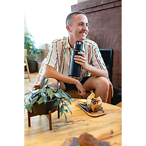 Simple Modern Water Bottle with Straw and Chug Lid Vacuum Insulated Stainless Steel Metal Thermos Bottles | Reusable Leak Proof BPA-Free Flask for Sports | Summit Collection | 32oz, Winter White