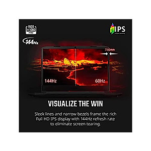 acer Nitro 5 AN515 15.6" FHD 144Hz IPS Premium Gaming Laptop, Intel Quad-Core i5-10300H, 16GB RAM, 512GB PCIe SSD, NVIDIA GeForce RTX 3050 4GB, Backlit Keyboard, Windows 10 Pro + HDMI Cable, Black