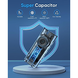 AZDOME 3 Channel 4K Dash Cam for Cars, 4K+1K Dash Cam Front and Rear, 1440P+1080P+1080P Triple Dash Cam, 3.19" IPS Screen, Built-in GPS WDR IR Night Vision, 24H Parking Mode, 64GB Card Included