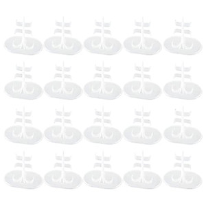 NUOBESTY 20PCS Doll Stands Display Holder Model Support Frame Prop Up Girl Action Figure Dolls Display Rack Dolls Accessories