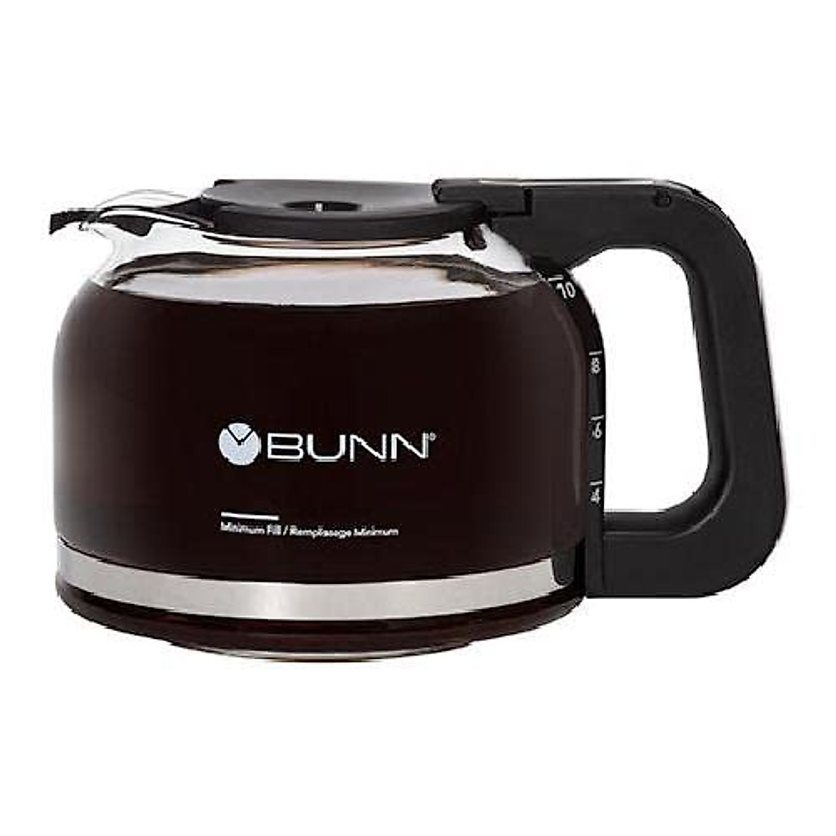BUNN Pour-O-Matic 10-Cup Drip Free Carafe, Black