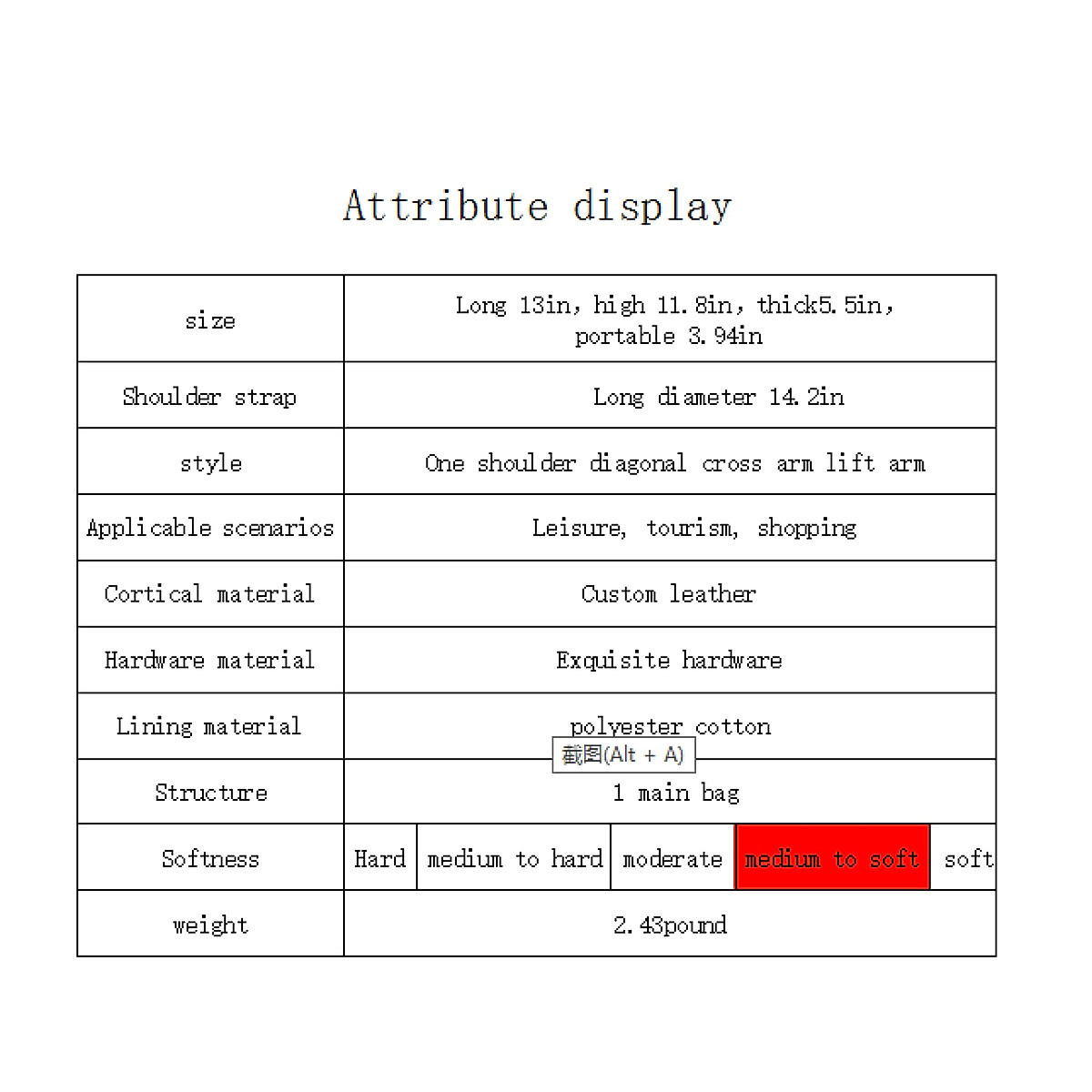 ZUKKY Trend Cross-Body Bag One Shoulder Versatile Tote Bag Women's Fashion Simple Sub-Mother Bag Off-White