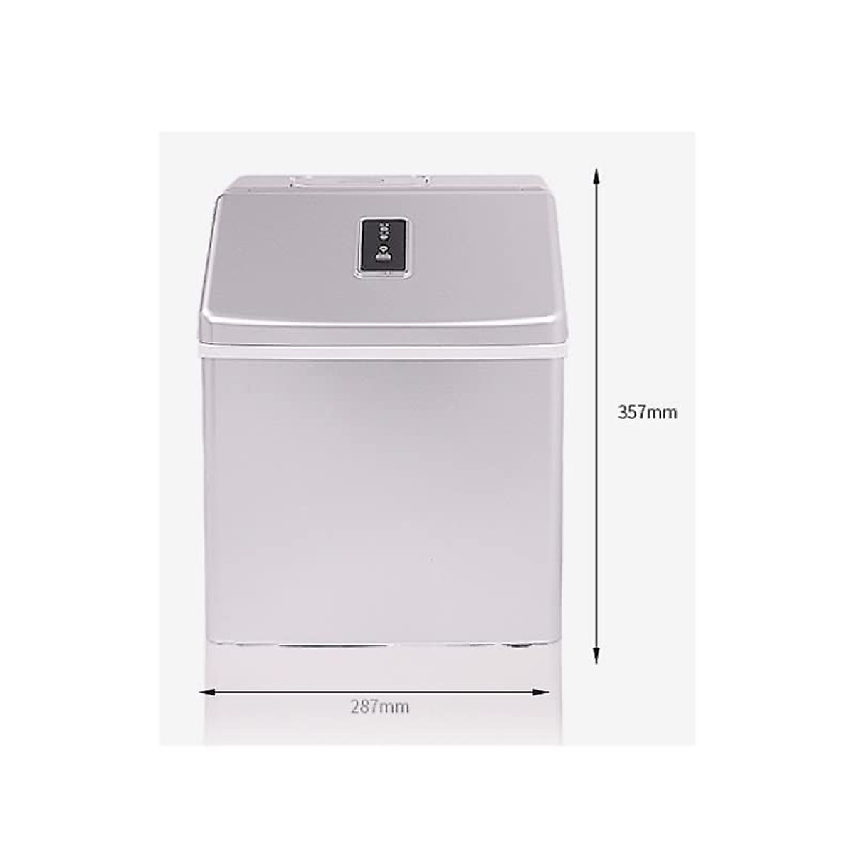 BybAgs ICES Ice Maker Household Portable Three Thickness Round Ice Makinghine Coffee Bar