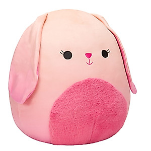 Squishmallows Original 14-Inch Brinkley Peach Gradient Bunny - Large Ultrasoft Official Jazwares Plush
