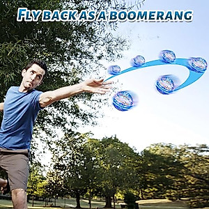 Beavo Boomerang Ball: Hover Ball Toy, Blue, 6+, USB Charging, Includes USB Cable