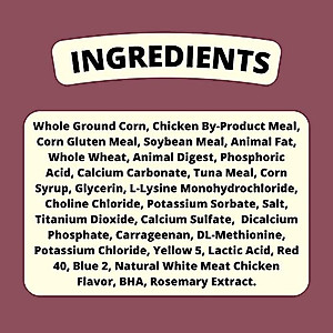 Tender Centers Cat Food Bundle | Includes 2 Bags of Meow Mix Tender Centers Dry Cat Food Chicken & Tuna Flavors (3 LB) | Plus Paw Food Scoop!