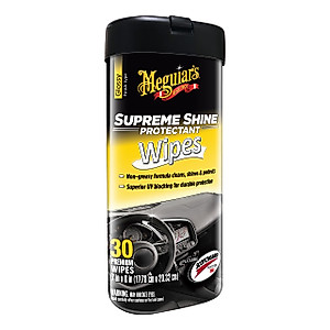 Meguiar's G4000 Supreme Shine Protectant Wipes - 25 Wipes