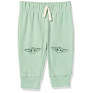 Amazon Essentials Disney | Marvel | Star Wars Unisex Babies' 6-Piece Outfit Set, Pack of 6, Star Wars The Child, 6-9 Months