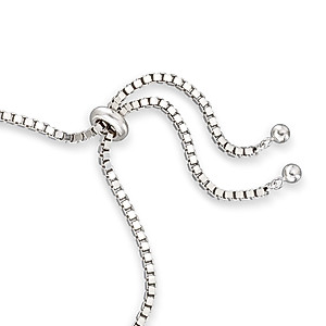 Ross-Simons 5.00 ct. t.w. Sky Blue Topaz Bolo Bracelet in Sterling Silver