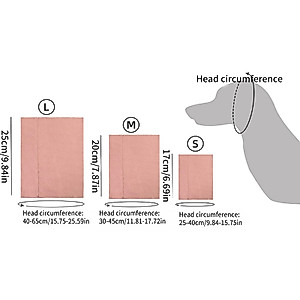 MLWSKERTY Pet Earmuffs Ear Cover Ear Wraps for Noise Reduction Noise Cancelling Pet Dog Ear Cover Keep Dogs Ears Warm